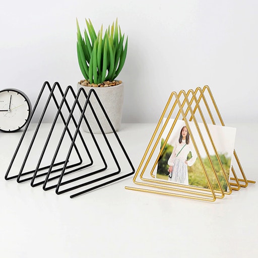 Triangle Magazine Rack - $1.4 on AliExpress, via Thieve • thieve.co